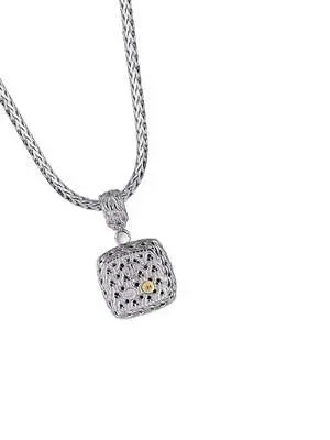 John Hardy Classic Chain Medium Square Pendant