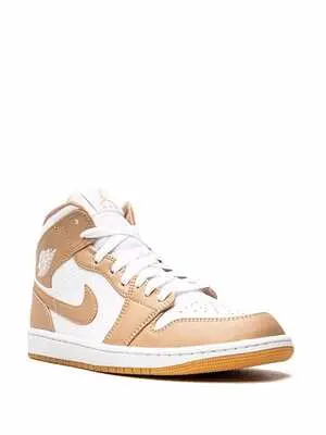 JORDAN Air 1 Mid Sneakers - White