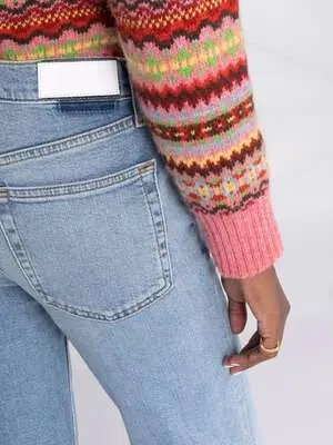 RE/DONE Mid-rise Straight-leg Jeans