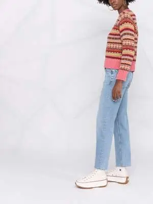 RE/DONE Mid-rise Straight-leg Jeans
