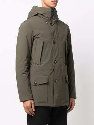 Woolrich Arctic Stretch Parka Coat - Green