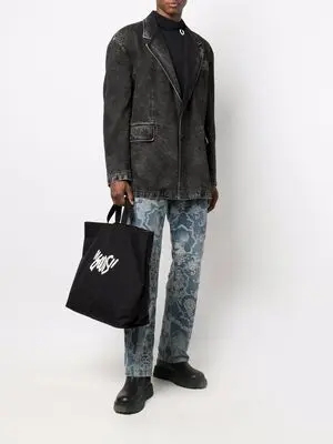 DIESEL® D-blaz Single-breasted Denim Blazer