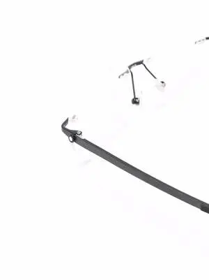 Montblanc Matte-effect Rimless Eyeglasses