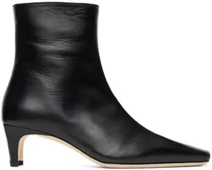 Staud Staud Black Wally Ankle Boots - Black