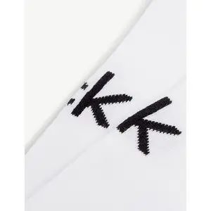 Calvin Klein Coolmax® Cotton-blend Liner Socks Pack Of Two