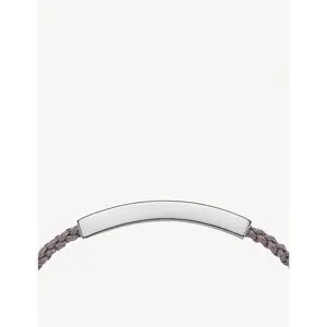 Monica Vinader Sterling Silver Linear Friendship Bracelet