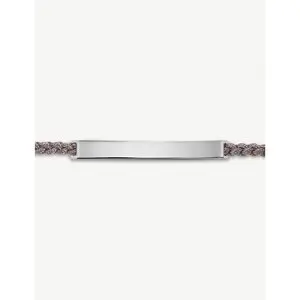 Monica Vinader Sterling Silver Linear Friendship Bracelet