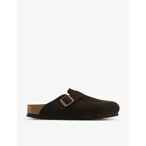 BIRKENSTOCK Boston Suede Clogs