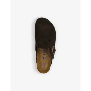 BIRKENSTOCK Boston Suede Clogs