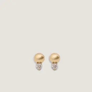 KINN Olivia Ii Round Diamond Studs - Gold