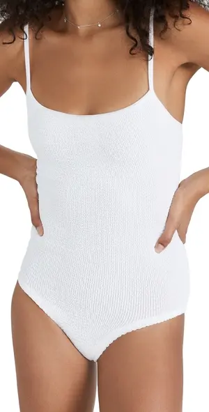 Hunza G Hunza G Pamela One Piece White