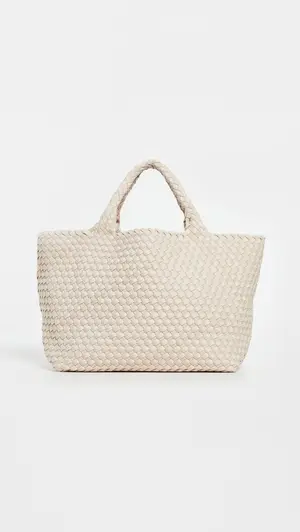 NAGHEDI St Barths Medium Tote - Ecru