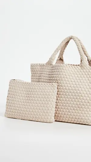 NAGHEDI St Barths Medium Tote - Ecru
