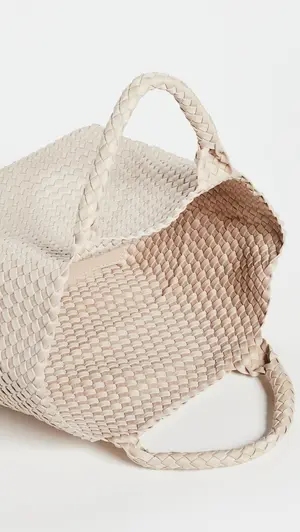 NAGHEDI St Barths Medium Tote - Ecru