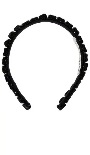 Eugenia Kim Rafaela Headband In Black - 20% Off | Editorialist display picture 1