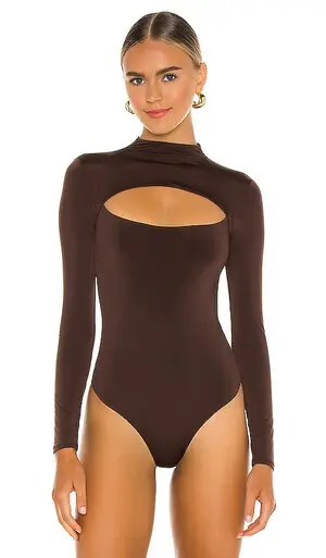 LOVERS AND FRIENDS Electra Bodysuit - Brown