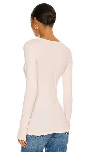 Lamade Long Sleeve Crew Neck Top - Soft Sand