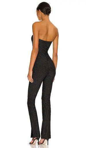 Superdown Kristina Pinstripe Jumpsuit