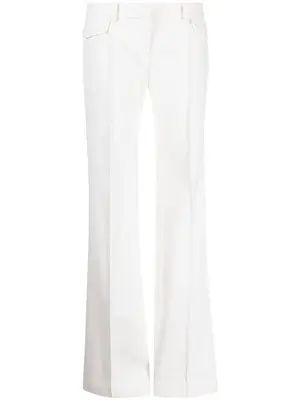 DION LEE Low-rise Straight-leg Trousers