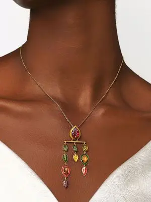 AKANSHA SETHI Hanging Leaves Pendant