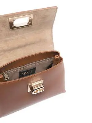 Furla 1927 Leather Tote - Brown