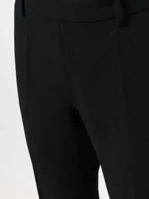 Alberto Biani Cropped Tailored Trousers - Black