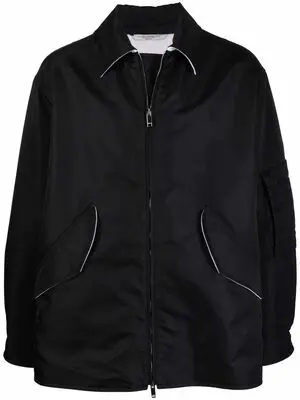 Valentino Garavani Zip-up Shirt Jacket