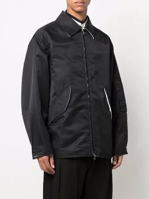 Valentino Garavani Zip-up Shirt Jacket