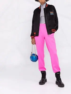 Rabanne Logo Patch Bomber Jacket