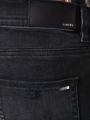 Amiri Mx1 Mid-rise Skinny Jeans - Black