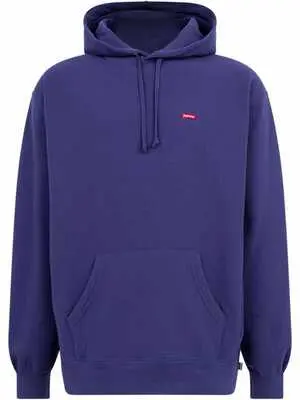 Supreme Small Box Logo Hoodie - Blue