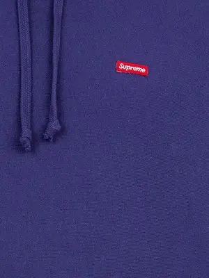 Supreme Small Box Logo Hoodie - Blue