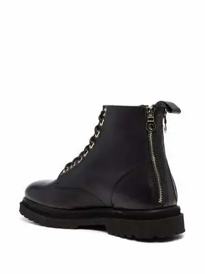 GIULIANO GALIANO Zipped Leather Boots
