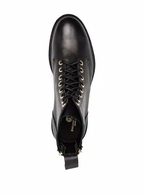 GIULIANO GALIANO Zipped Leather Boots