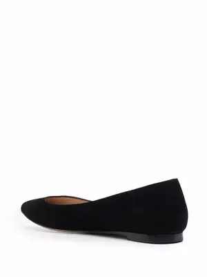 GIANVITO ROSSI Suede Ballerinas
