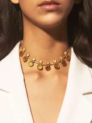 AKANSHA SETHI Roshni Moonstone And Citrine Choker