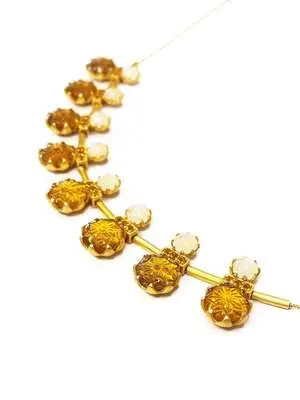 AKANSHA SETHI Roshni Moonstone And Citrine Choker
