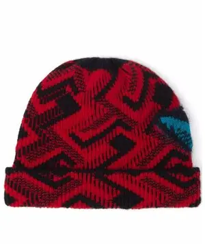 Prada Geometric Intarsia Beanie