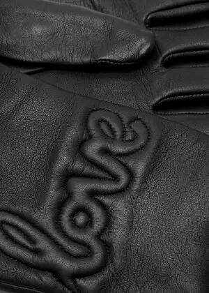 AGNELLE Moor Love Leather Gloves