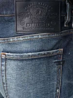DIESEL® Viker Distressed Straight Leg Jeans