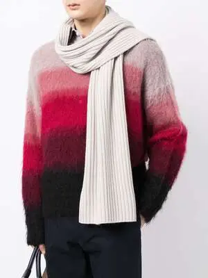 N.peal Chunky Rib-knit Scarf