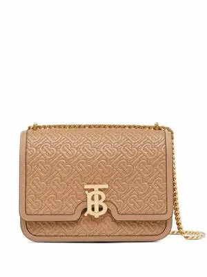 Burberry Tb Monogram Quilted Shoulder Bag
