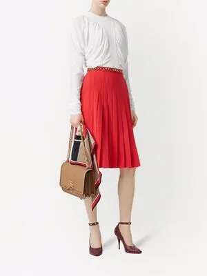 Burberry Tb Monogram Quilted Shoulder Bag