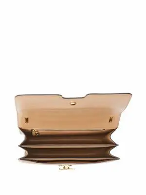 Burberry Tb Monogram Quilted Shoulder Bag