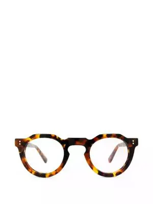 LESCA Pica Eyeglasses - Brown