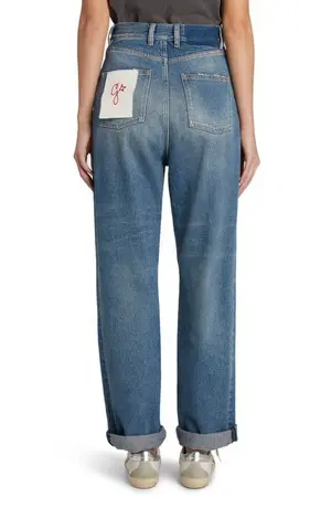 GOLDEN GOOSE Kim Relaxed Straight-leg Jeans