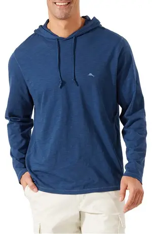 Tommy Bahama Bali Beach Pullover Hoodie Bering Blue