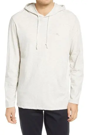 Tommy Bahama Bali Beach Pullover Hoodie - Oatmeal Heather