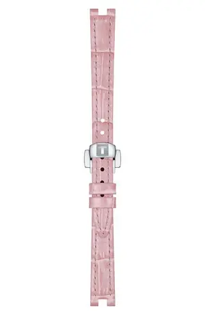TISSOT Bellissima Leather Strap Watch - Pink
