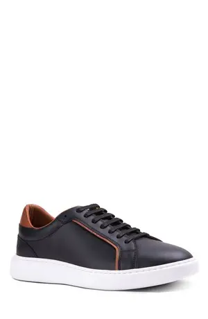 Gordon Rush Gordon Rush Devon Leather Sneakers Black/ Tan